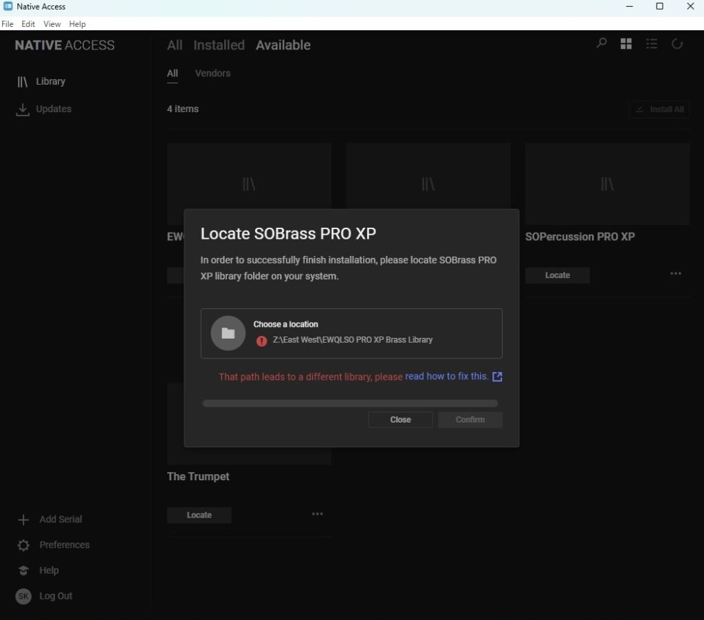 EWQLSO PLATINUM PRO XPのオーソライズ | Shingo Music Blog
